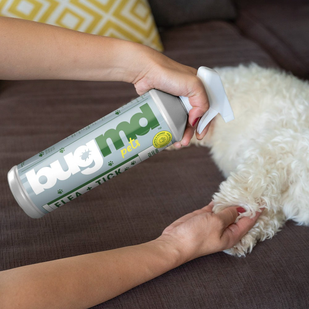BugMD Essential Flea + Tick Control 32 Ounce Spray Bottle (Empty) – bugmd