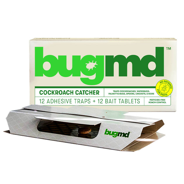 BugMD Cockroach Catcher | Adhesive Traps with Bait – bugmd